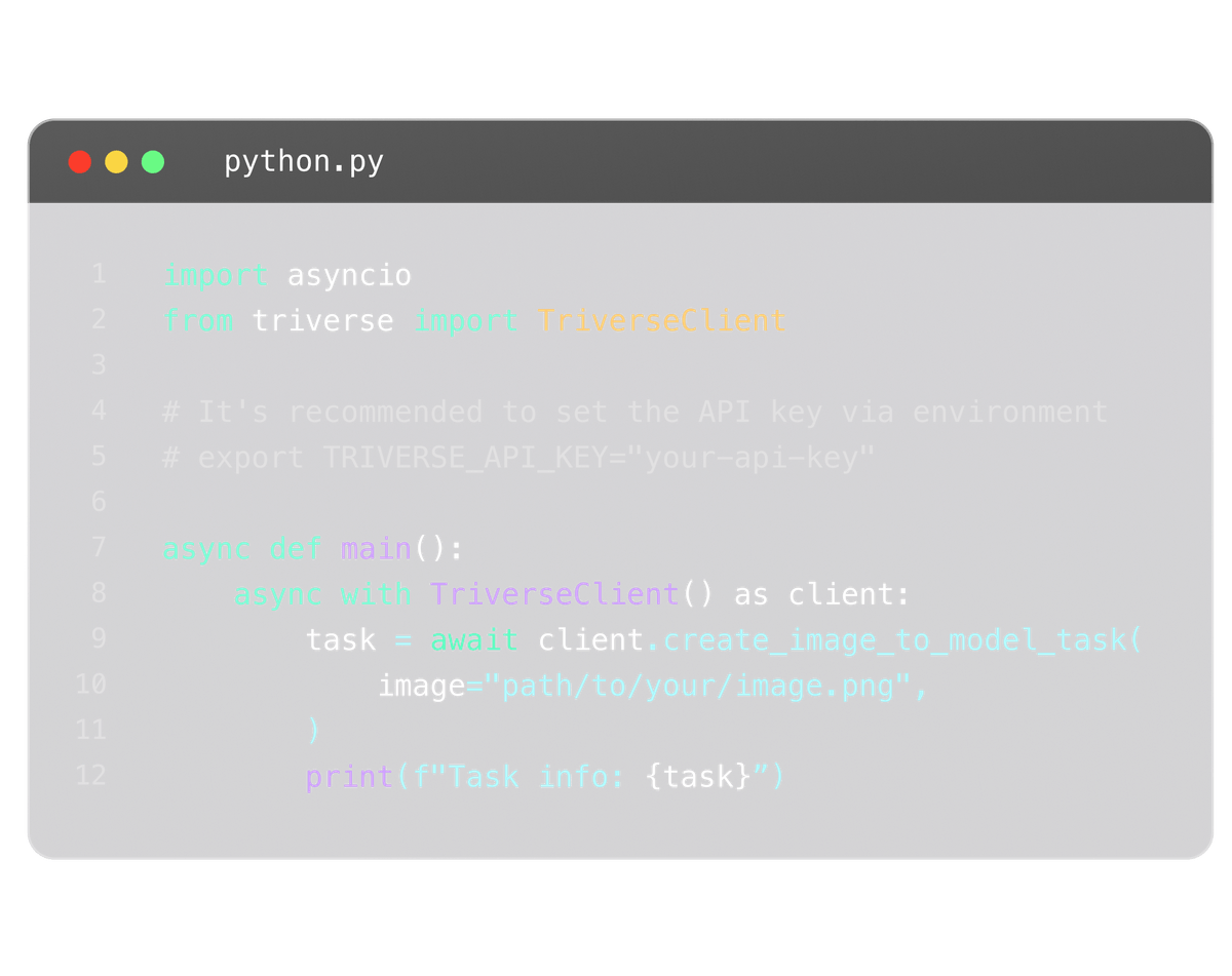 Free Text & Image to 3D AI Model Generator | Triverse AI