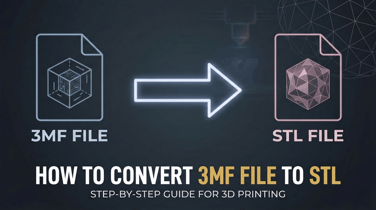 How to Convert 3MF to STL (Without Losing Mesh Quality)